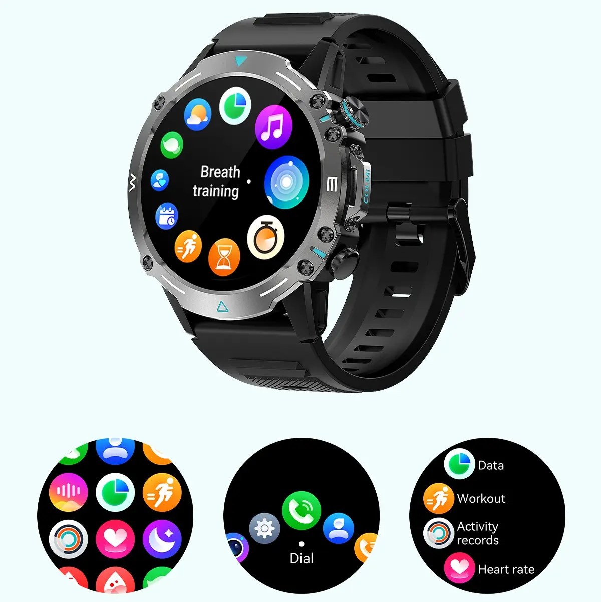 COLMI M42 Smartwatch – 1.43" AMOLED Display, Voice Calling, and 100 ...